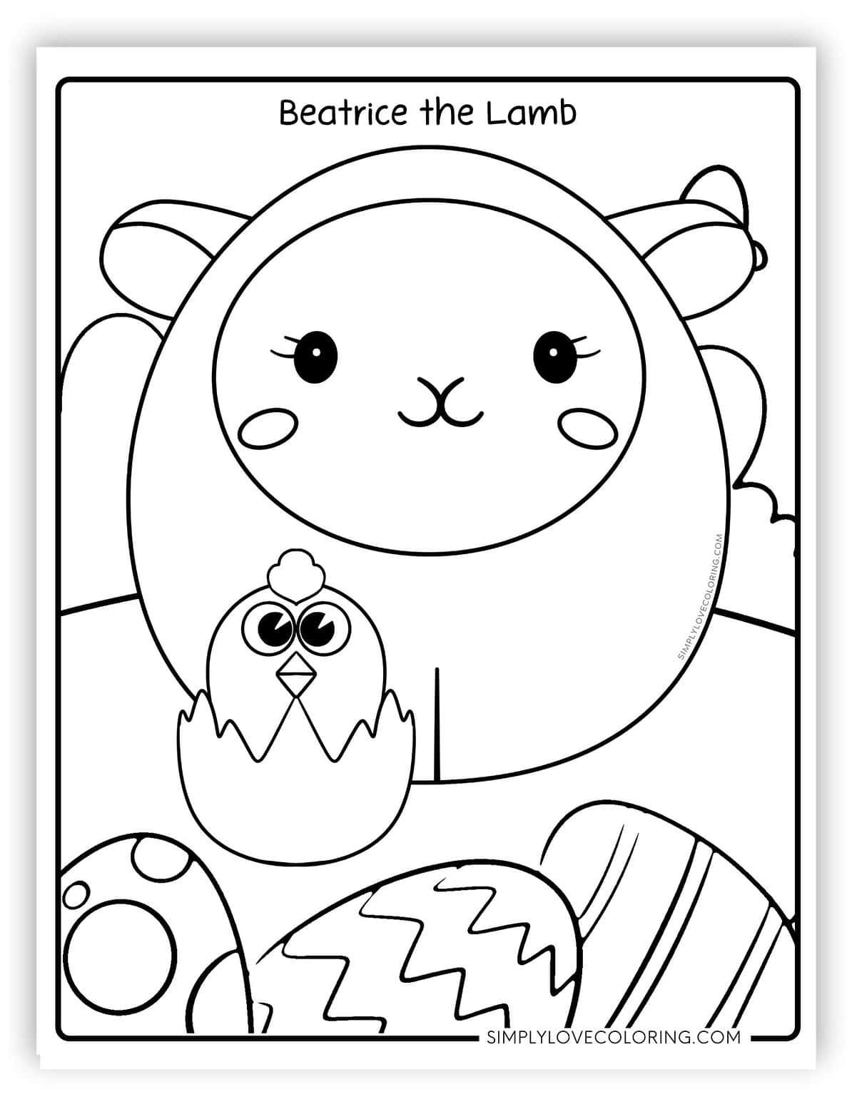 27 Easter Squishmallow Coloring Pages (Free PDF Printables) - Simply ...