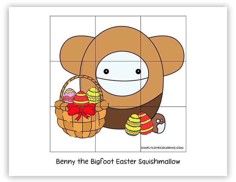 12 Easter Squishmallow Jigsaw Puzzle Activities (Free PDF Printables ...