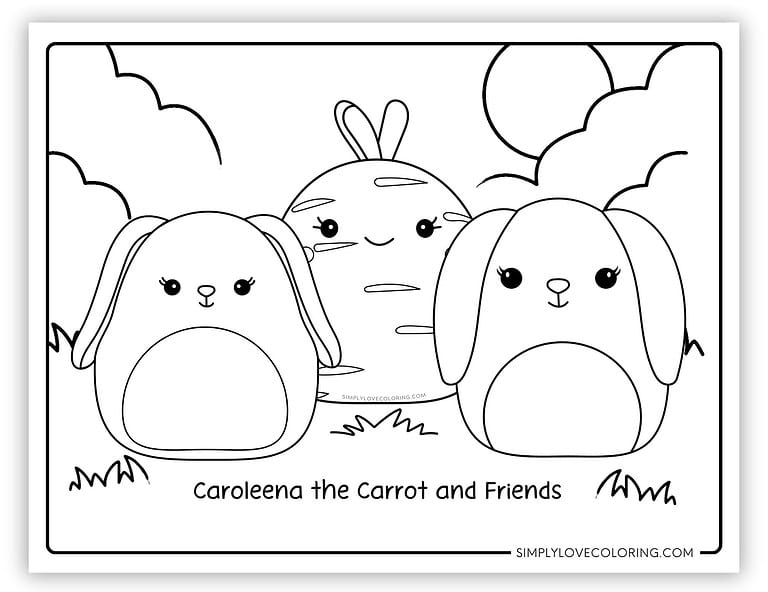 27 Easter Squishmallow Coloring Pages (Free PDF Printables) - Simply ...