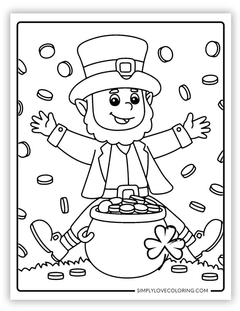 19 Leprechaun Coloring Pages (Free PDF Printables) - Simply Love Coloring