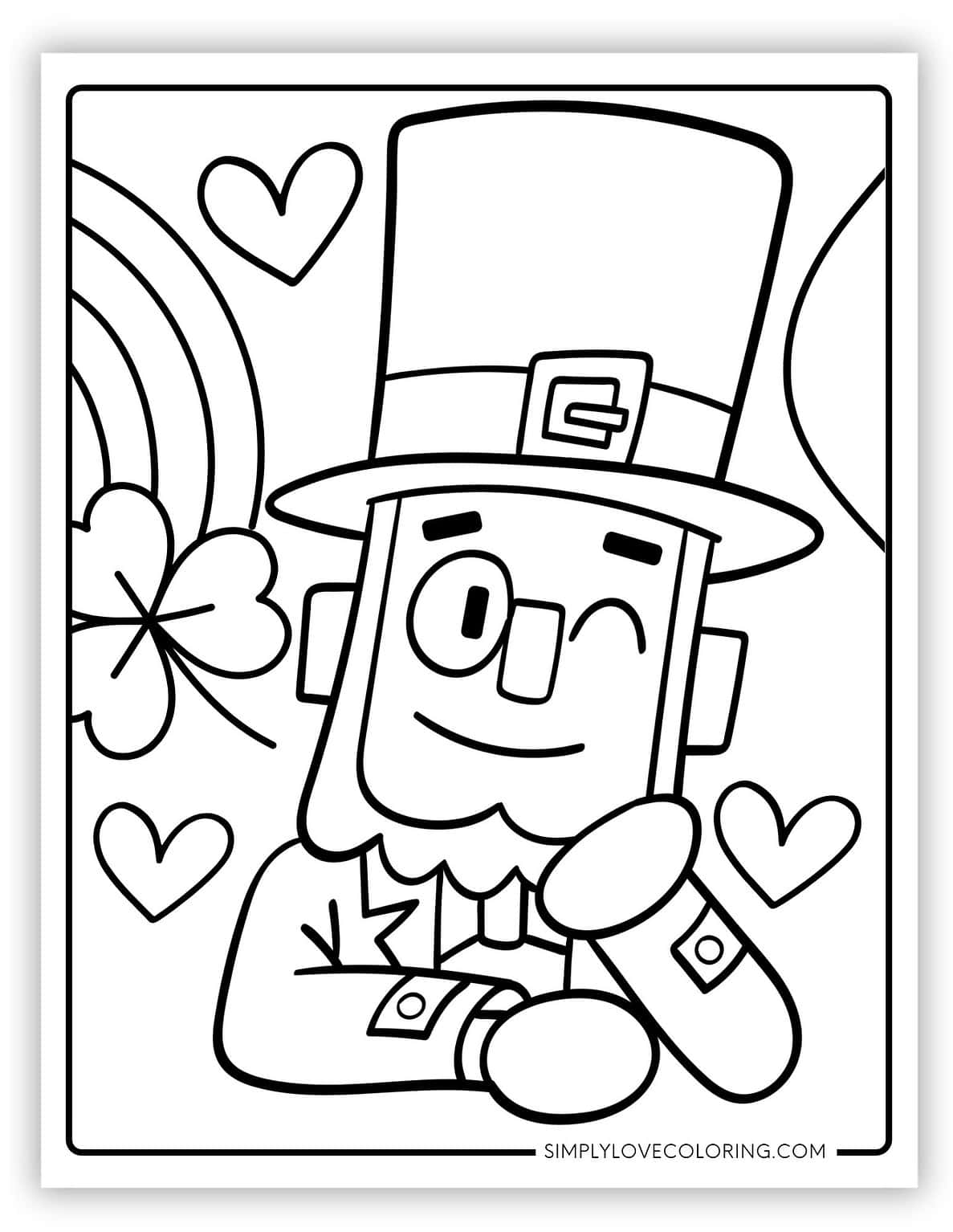 19 Leprechaun Coloring Pages (Free PDF Printables) - Simply Love Coloring