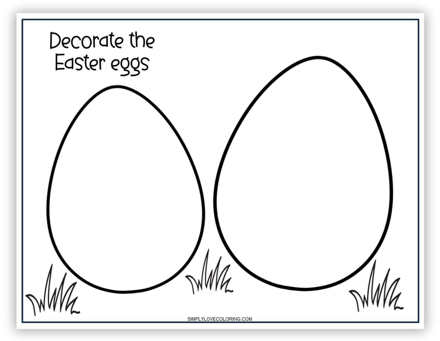 Easter Activity Placemat (Free PDF Printables) - Simply Love Coloring