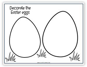 Easter Activity Placemat (Free PDF Printables) - Simply Love Coloring