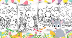 31 Easter Bunny Coloring Pages (Free PDF Printables) - Simply Love Coloring