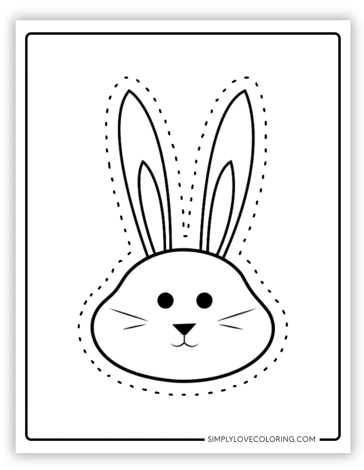 39 Rabbit Scissor Skills (Free PDF Printables) - Simply Love Coloring