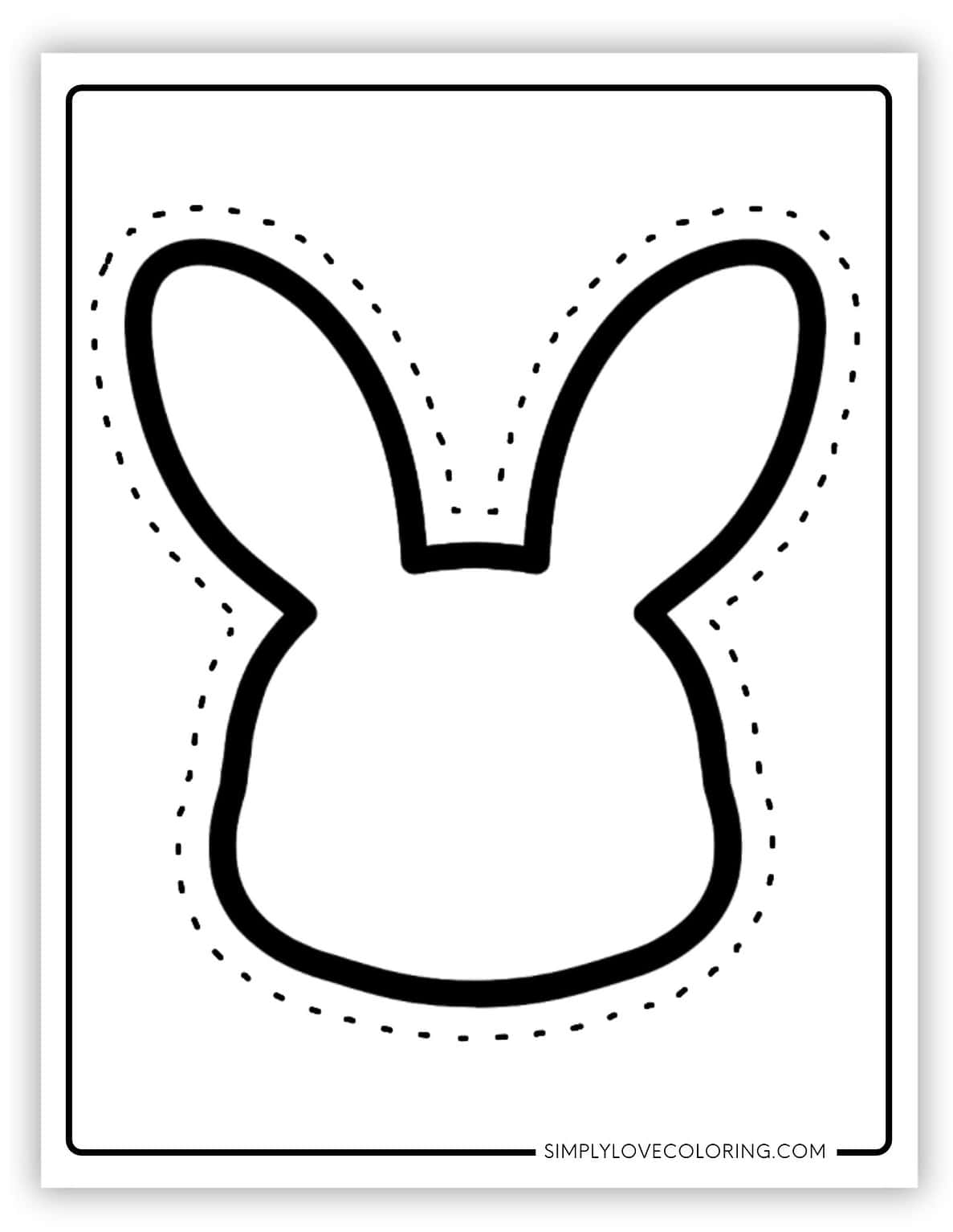 39 Rabbit Scissor Skills (Free PDF Printables) - Simply Love Coloring