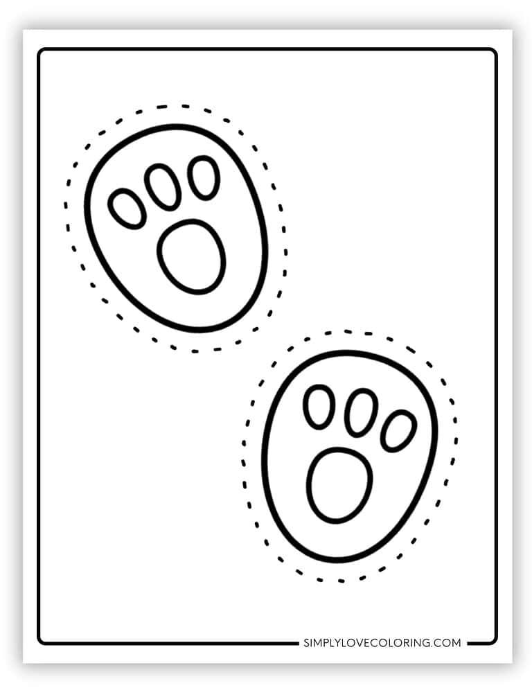 39 Rabbit Scissor Skills (Free PDF Printables) - Simply Love Coloring