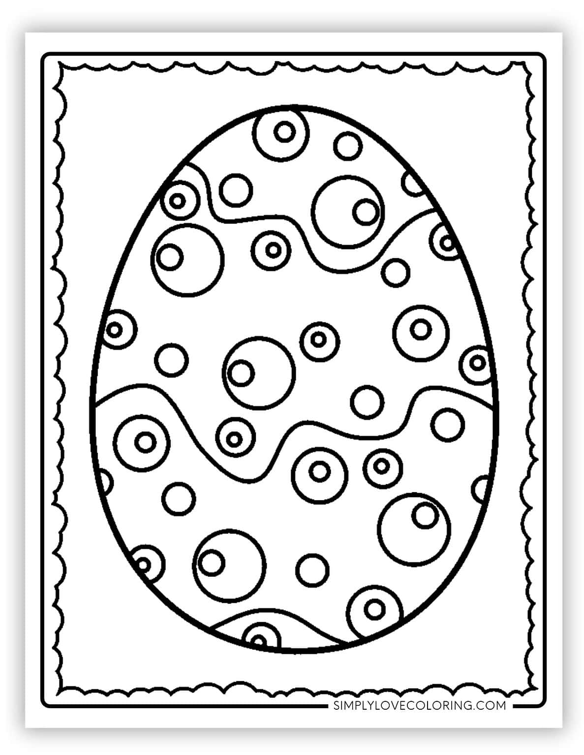 46 Easter Egg Coloring Pages (Free PDF Printables) - Simply Love Coloring