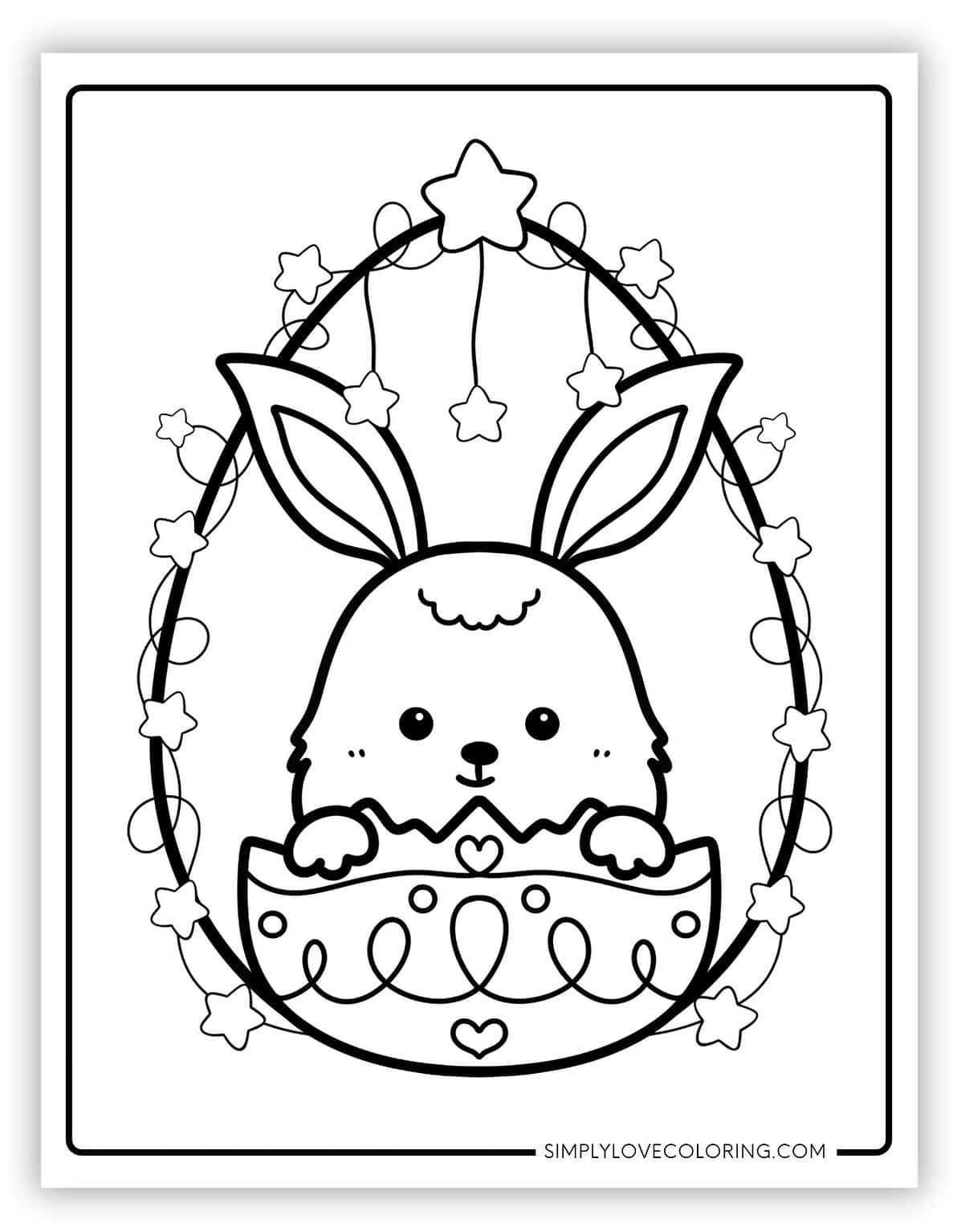 46 Easter Egg Coloring Pages (Free PDF Printables) - Simply Love Coloring