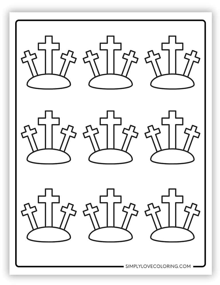 32 Easter Cross Template Printables (Free PDF Downloads) - Simply Love ...
