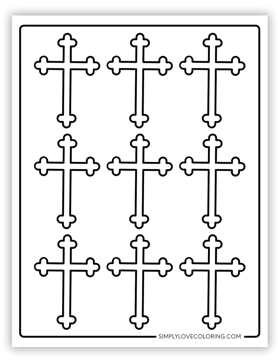 32 Easter Cross Template Printables (Free PDF Downloads) - Simply Love ...