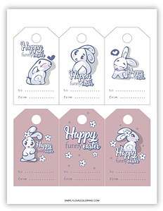 154 Printable Easter Basket Tags (Free PDF Printables) - Simply Love ...