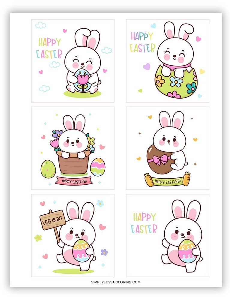 40 Easter Egg Template Designs (Free PDF Printables) - Simply Love Coloring