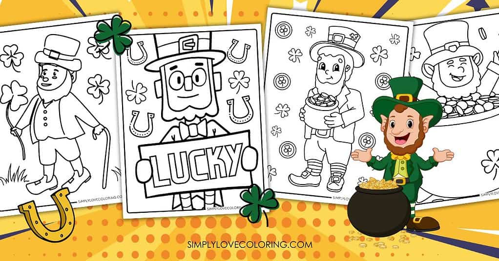 19 Leprechaun Coloring Pages (Free PDF Printables) - Simply Love Coloring