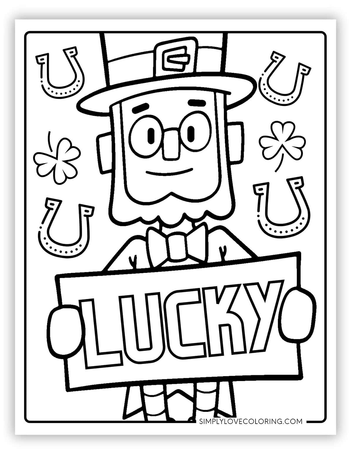 19 Leprechaun Coloring Pages (Free PDF Printables) - Simply Love Coloring