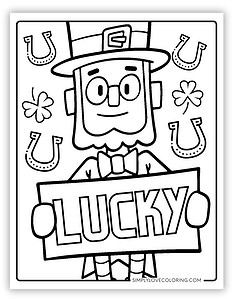 19 Leprechaun Coloring Pages (Free PDF Printables) - Simply Love Coloring