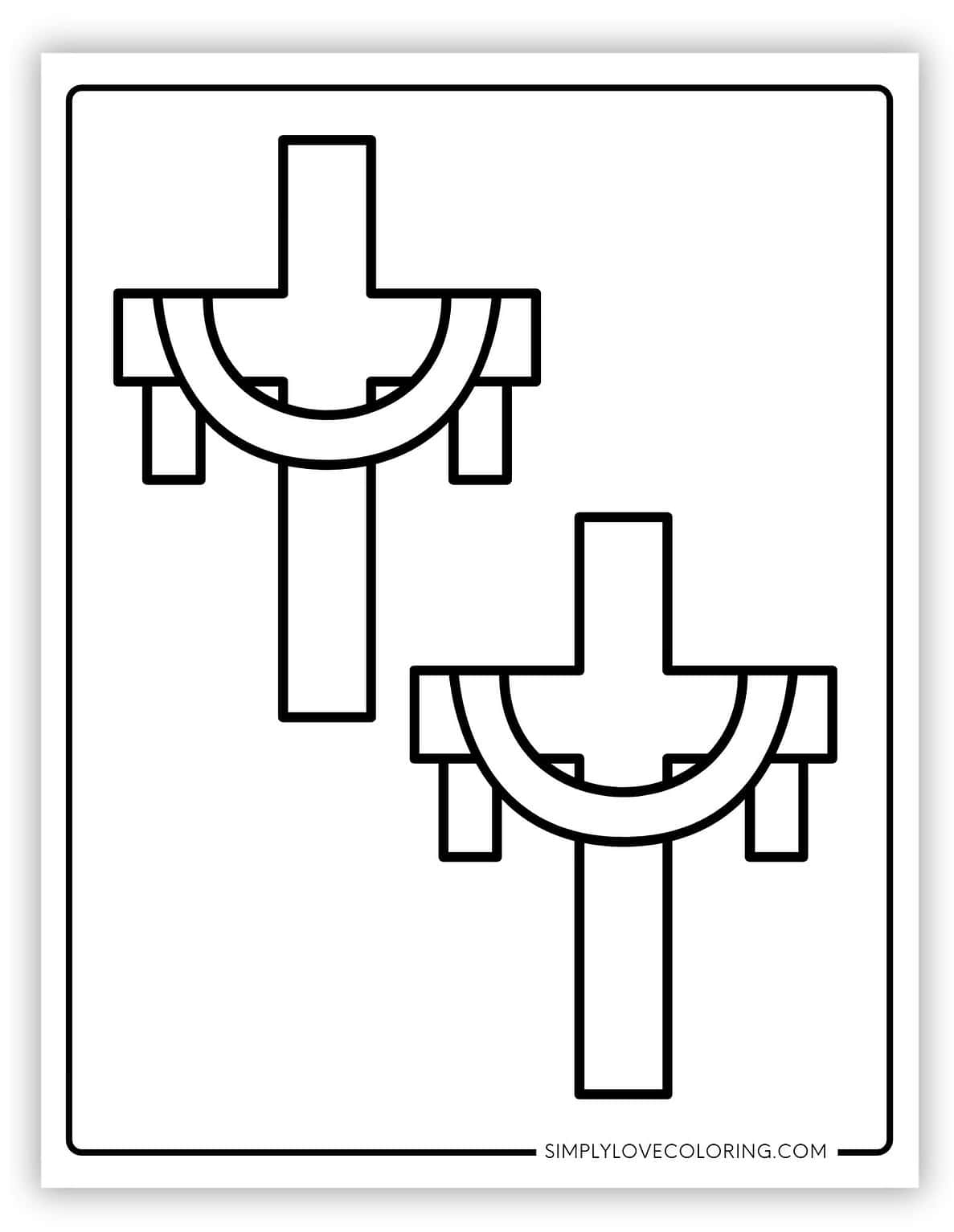 32 Easter Cross Template Printables (Free PDF Downloads) - Simply Love ...