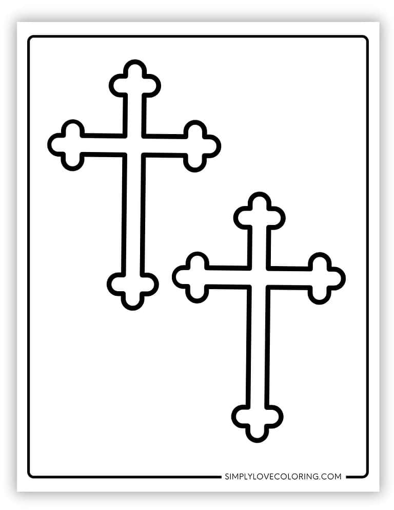 32 Easter Cross Template Printables (Free PDF Downloads) - Simply Love ...