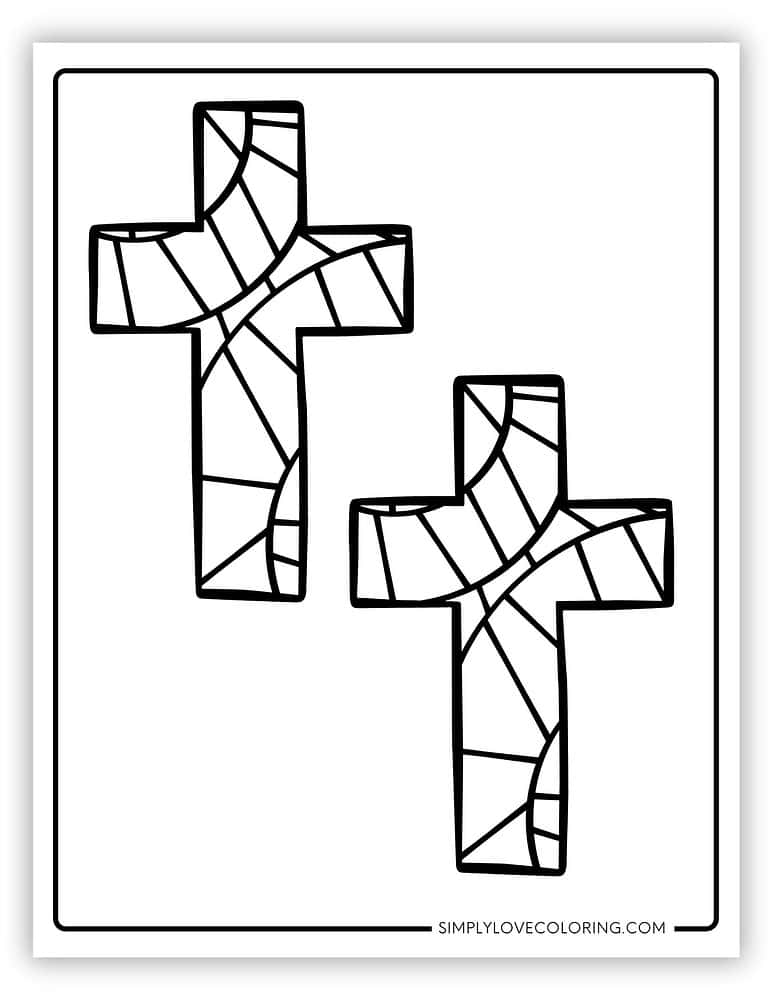 32 Easter Cross Template Printables (Free PDF Downloads) - Simply Love ...