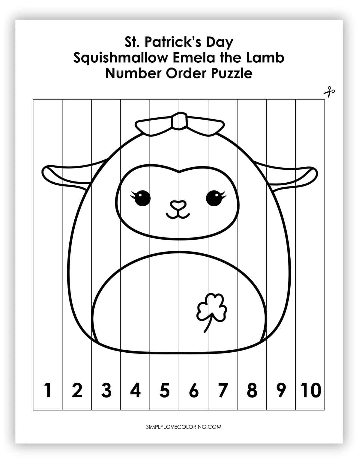 19 Squishmallow Emela the Lamb St. Patrick's Day Activities (Free PDF ...