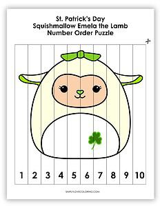 19 Squishmallow Emela the Lamb St. Patrick's Day Activities (Free PDF ...