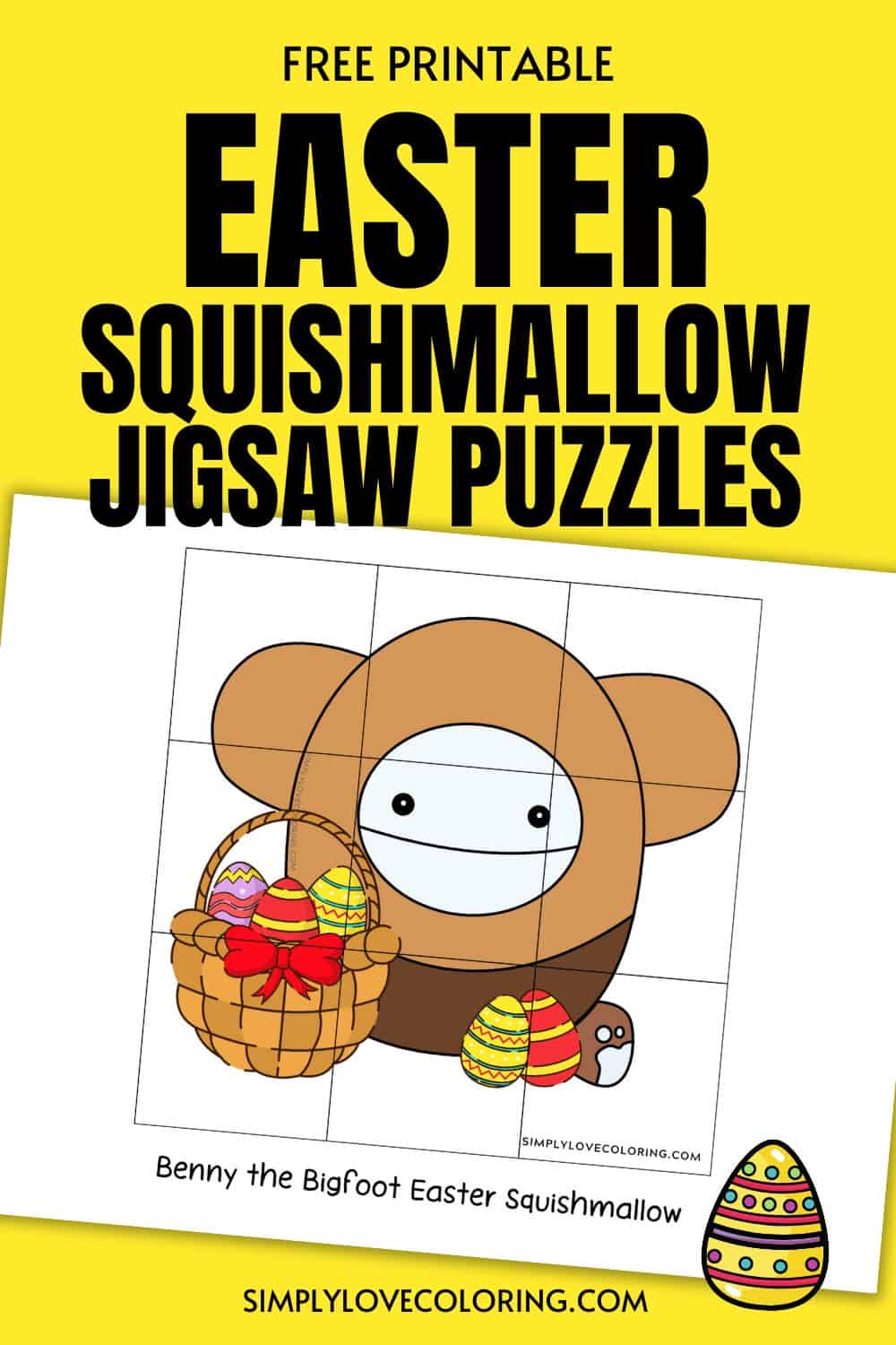 12 Easter Squishmallow Jigsaw Puzzle Activities (Free PDF Printables ...