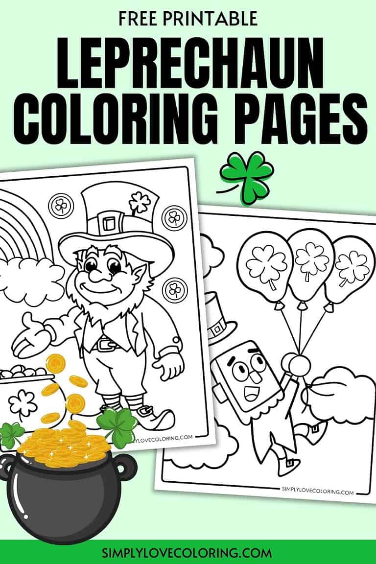 19 Leprechaun Coloring Pages (Free PDF Printables) - Simply Love Coloring