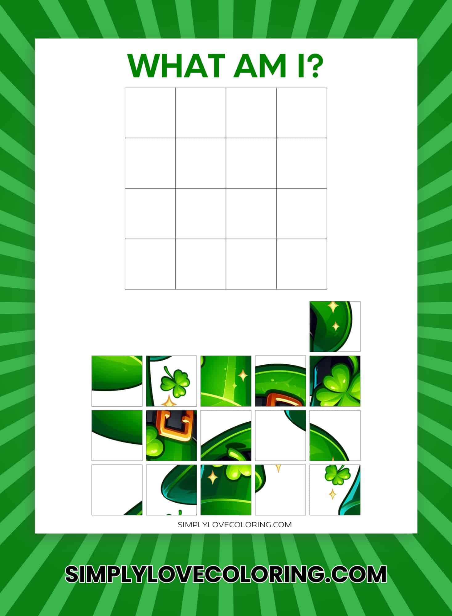 St. Patrick's Day Jigsaw Puzzle Printable (Free PDF Downloads) - Simply ...