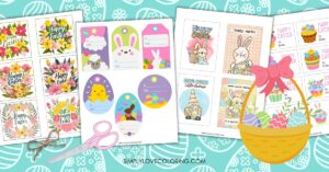 154 Printable Easter Basket Tags (Free PDF Printables) - Simply Love ...
