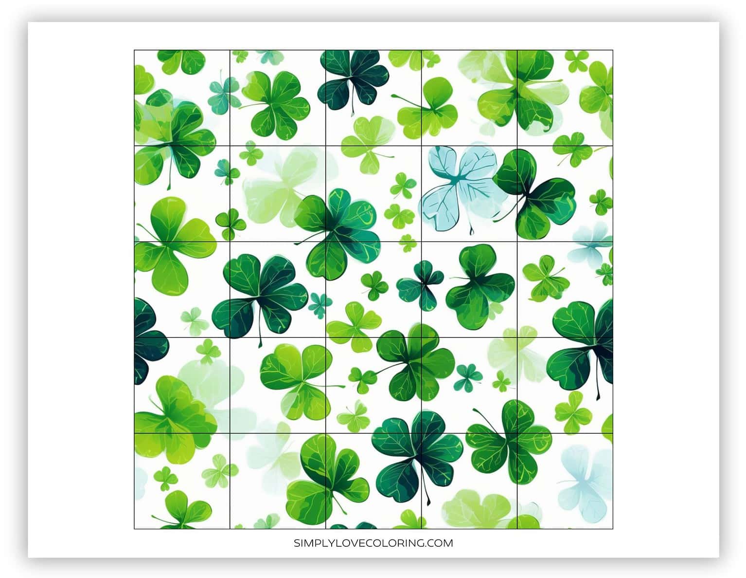 St. Patrick's Day Jigsaw Puzzle Printable (Free PDF Downloads) - Simply ...