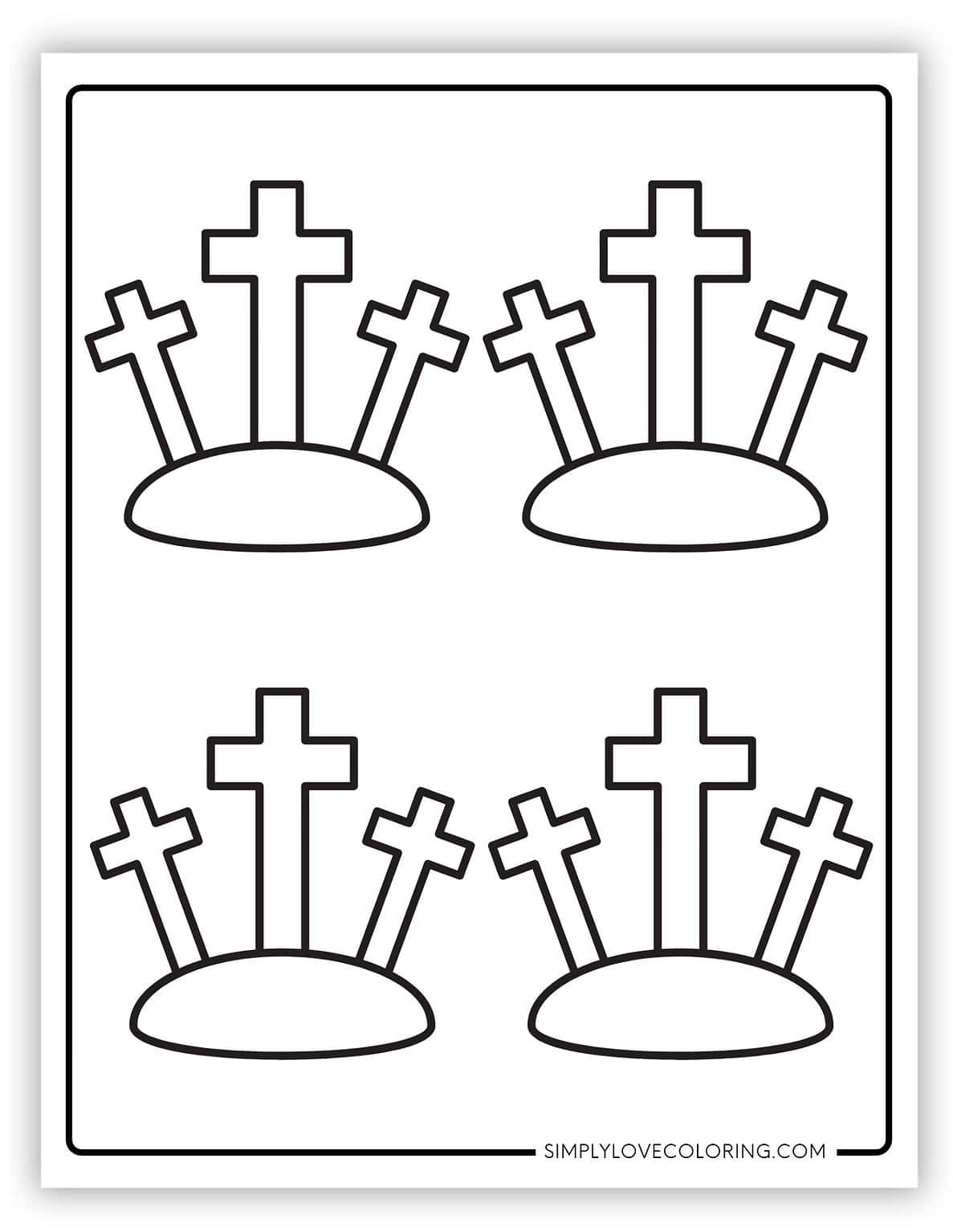 32 Easter Cross Template Printables (Free PDF Downloads) - Simply Love ...