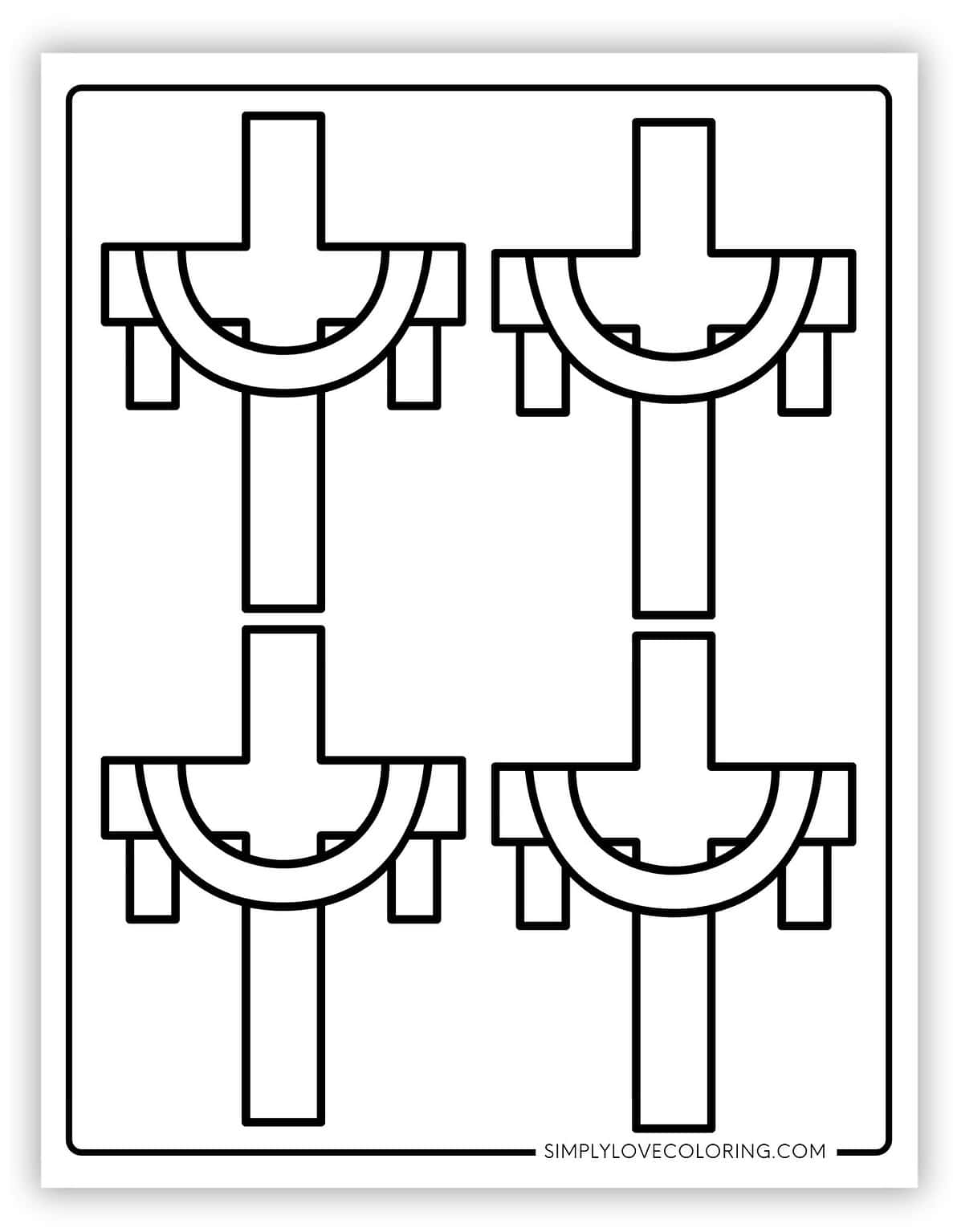 32 Easter Cross Template Printables (Free PDF Downloads) - Simply Love ...