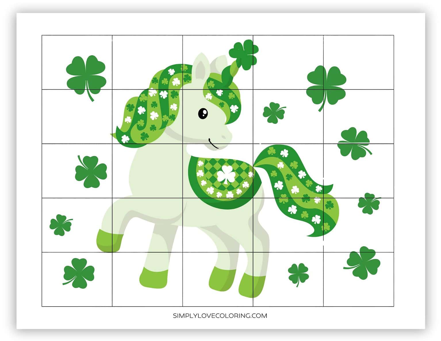 St. Patrick's Day Jigsaw Puzzle Printable (Free PDF Downloads) - Simply ...