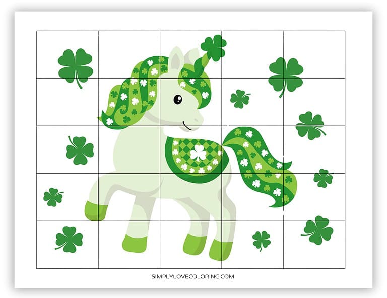 St. Patrick's Day Jigsaw Puzzle Printable (Free PDF Downloads) - Simply ...