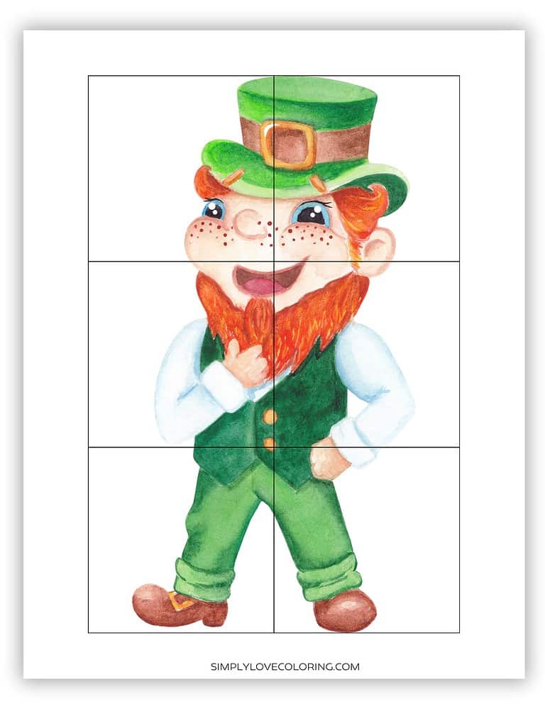 St. Patrick's Day Jigsaw Puzzle Printable (Free PDF Downloads) - Simply ...
