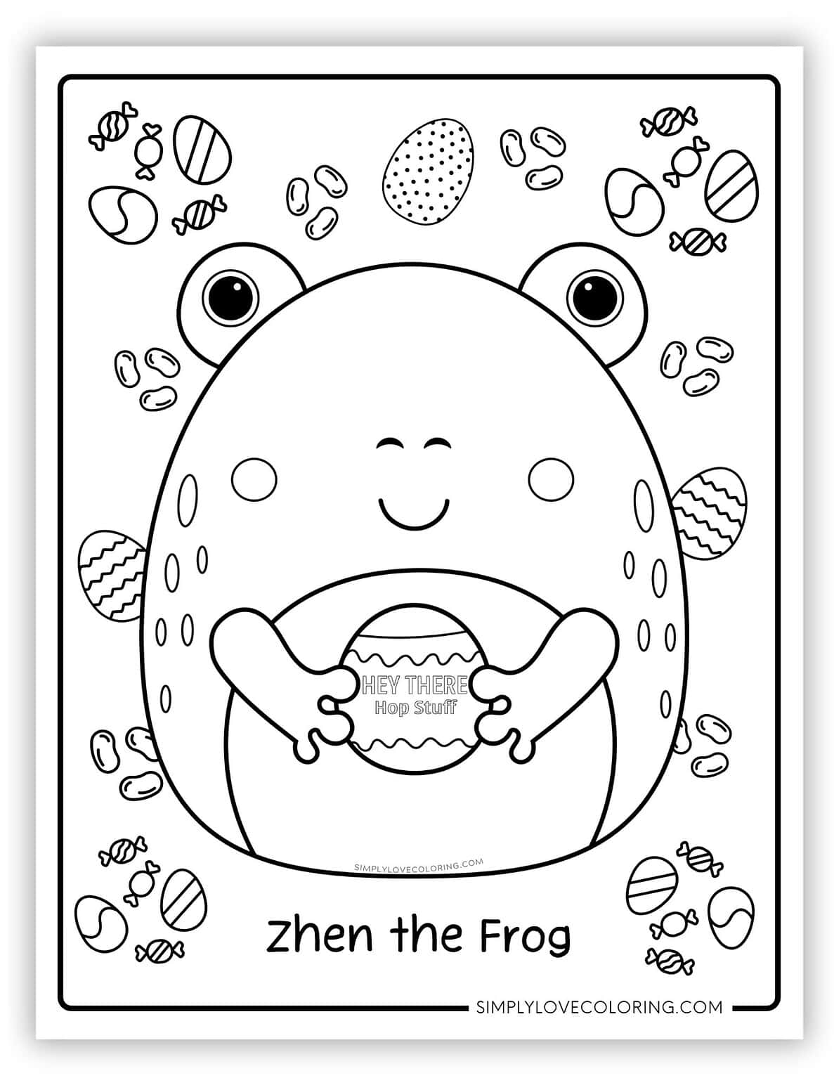 27 Easter Squishmallow Coloring Pages (Free PDF Printables) - Simply ...