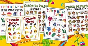 Cinco de Mayo Bingo (Free PDF Printables) - Simply Love Coloring