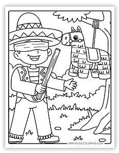 19 Fun Cinco de Mayo Coloring Pages (Free PDF Printables) - Simply Love ...