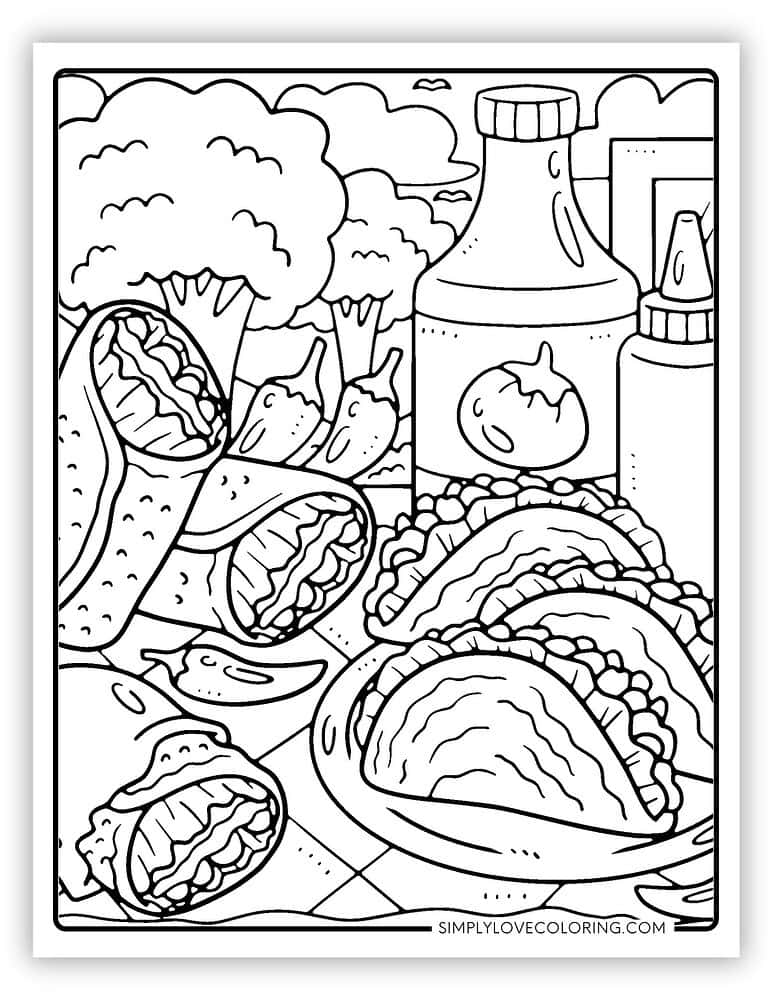 19 Fun Cinco de Mayo Coloring Pages (Free PDF Printables) - Simply Love ...