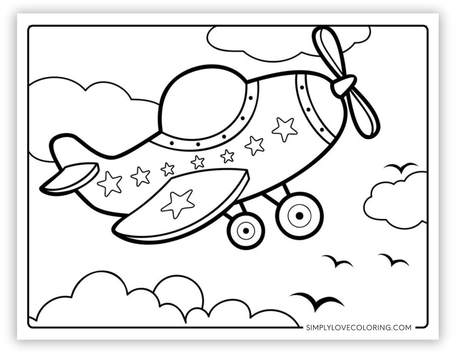 42 Cute Coloring Pages (Free PDF Printables) - Simply Love Coloring