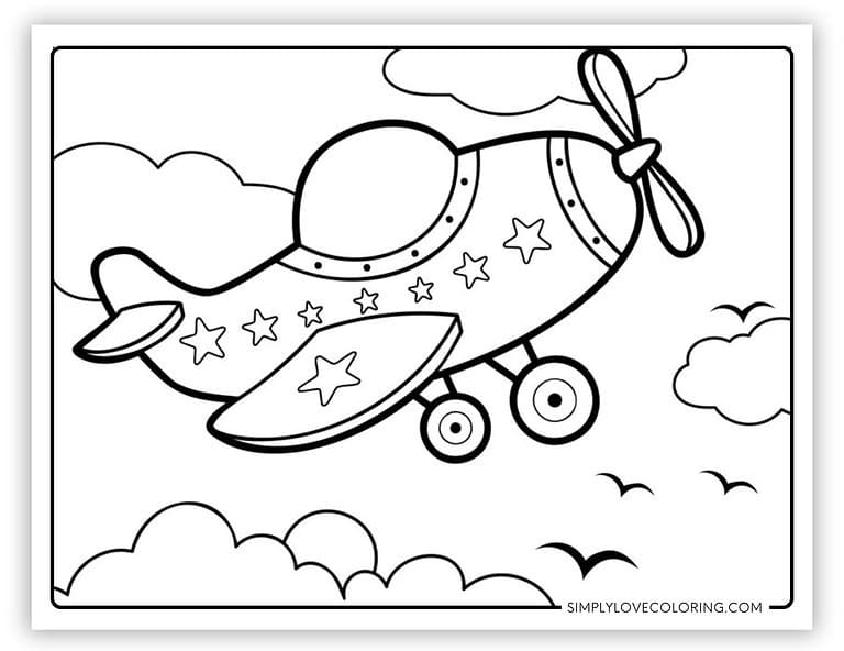42 Cute Coloring Pages (Free PDF Printables) - Simply Love Coloring