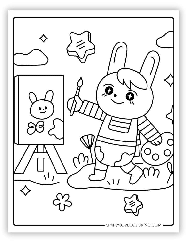 42 Cute Coloring Pages (Free PDF Printables) - Simply Love Coloring