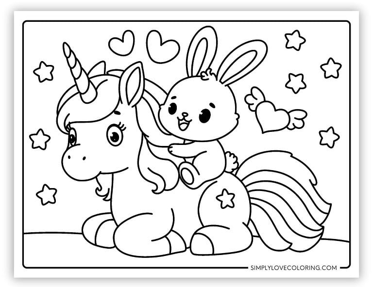42 Cute Coloring Pages (Free PDF Printables) - Simply Love Coloring
