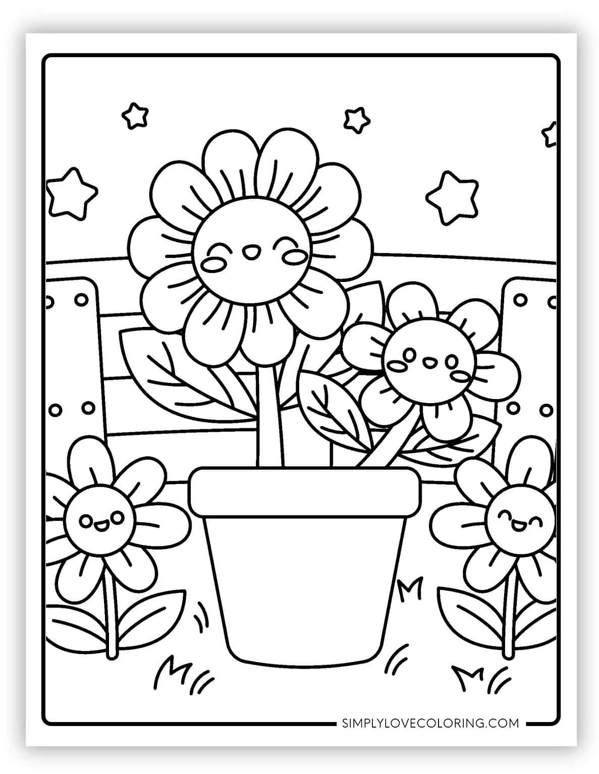 42 Cute Coloring Pages (Free PDF Printables) - Simply Love Coloring