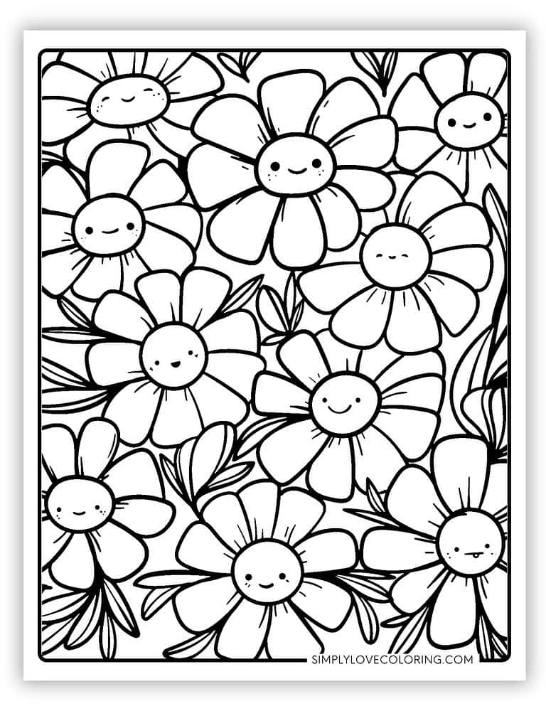 42 Cute Coloring Pages (Free PDF Printables) - Simply Love Coloring
