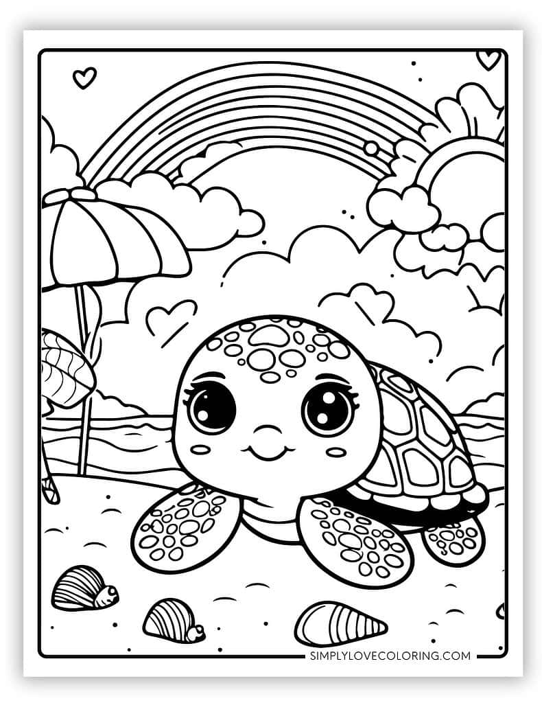Free Printable Cute Colouring Pages For Kids 2025 
