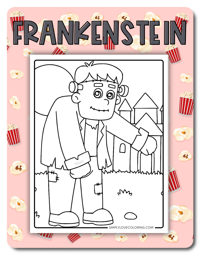 Kids Movie Coloring Pages (Free PDF Printables) - Simply Love Coloring