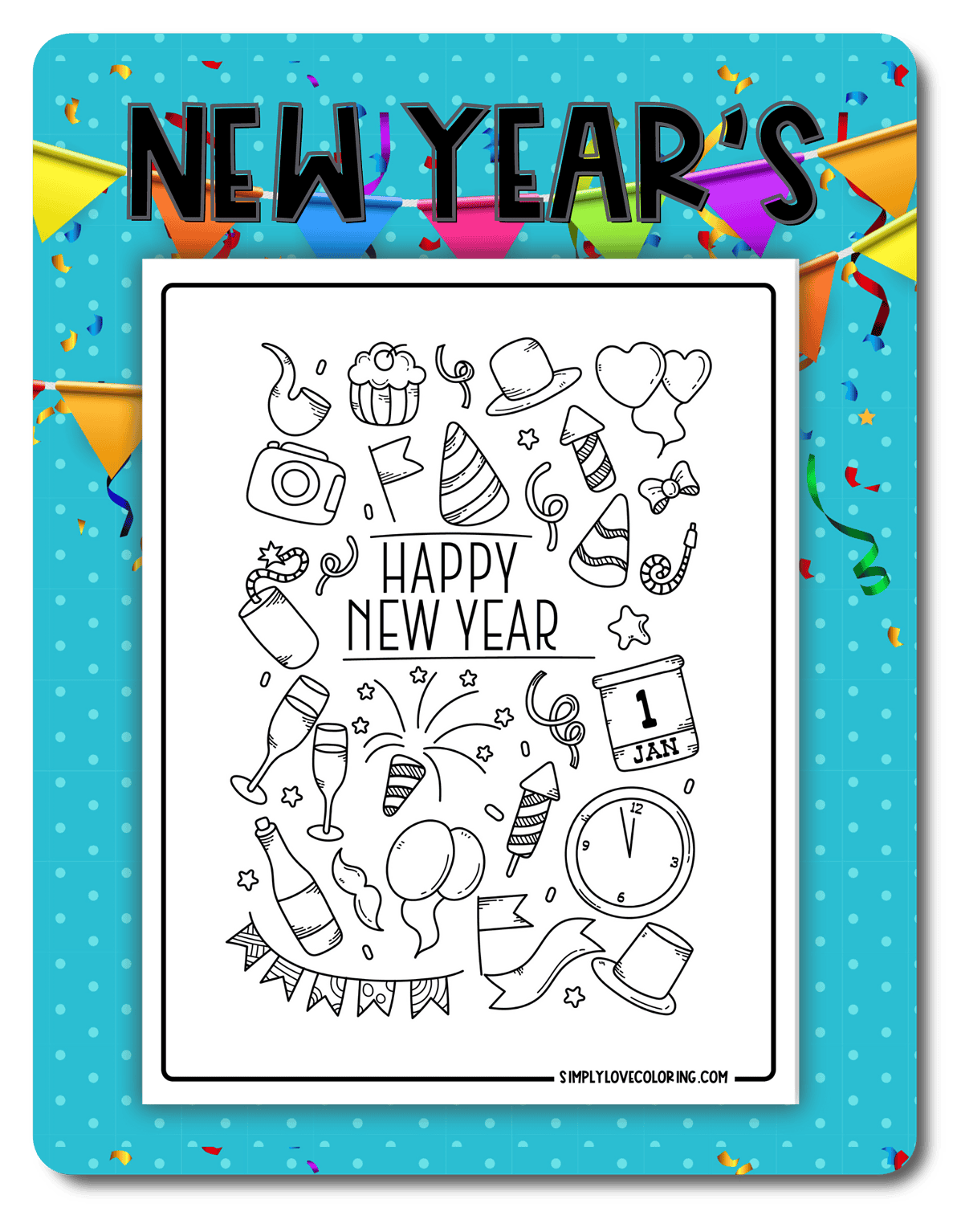 1456 Holiday Category Coloring Pages (Free PDF Printables) - Simply ...