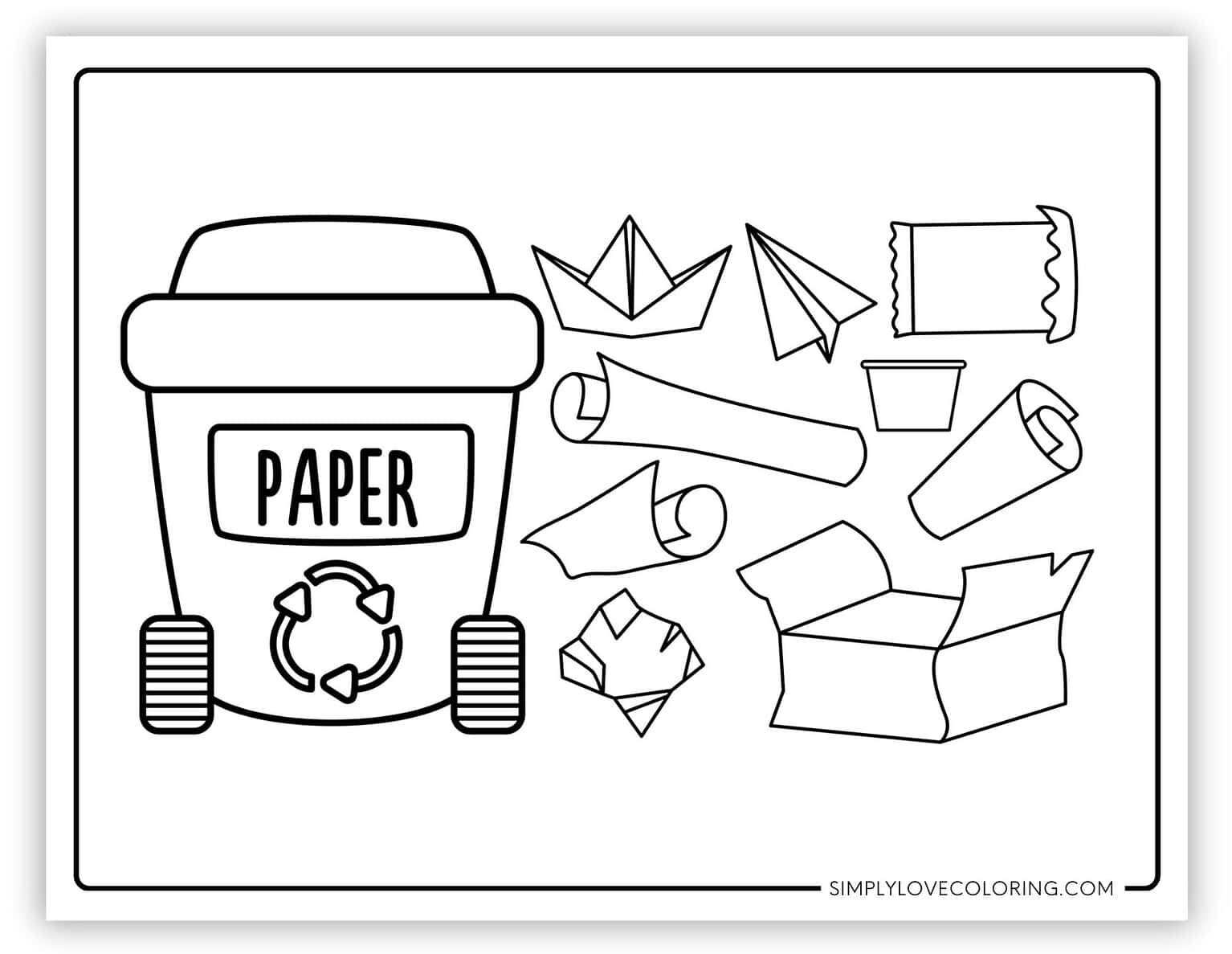 17 Earth Day Coloring Pages (Free PDF Printables) - Simply Love Coloring