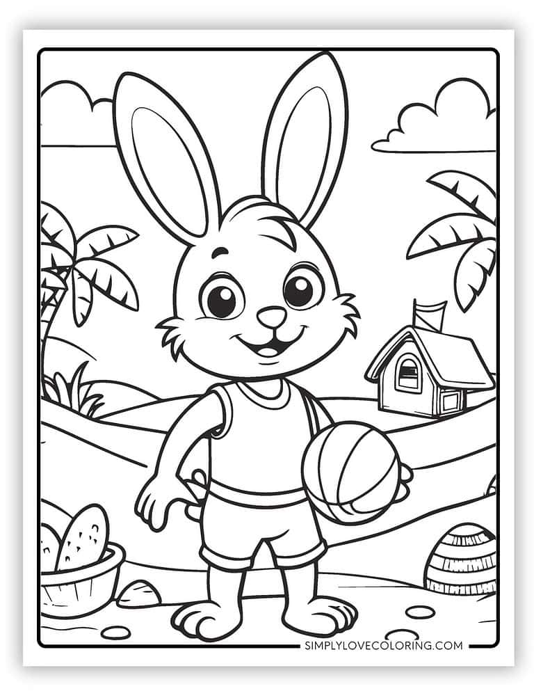 Fun Beach Ball Coloring Pages (Free PDF Printables) - Simply Love Coloring